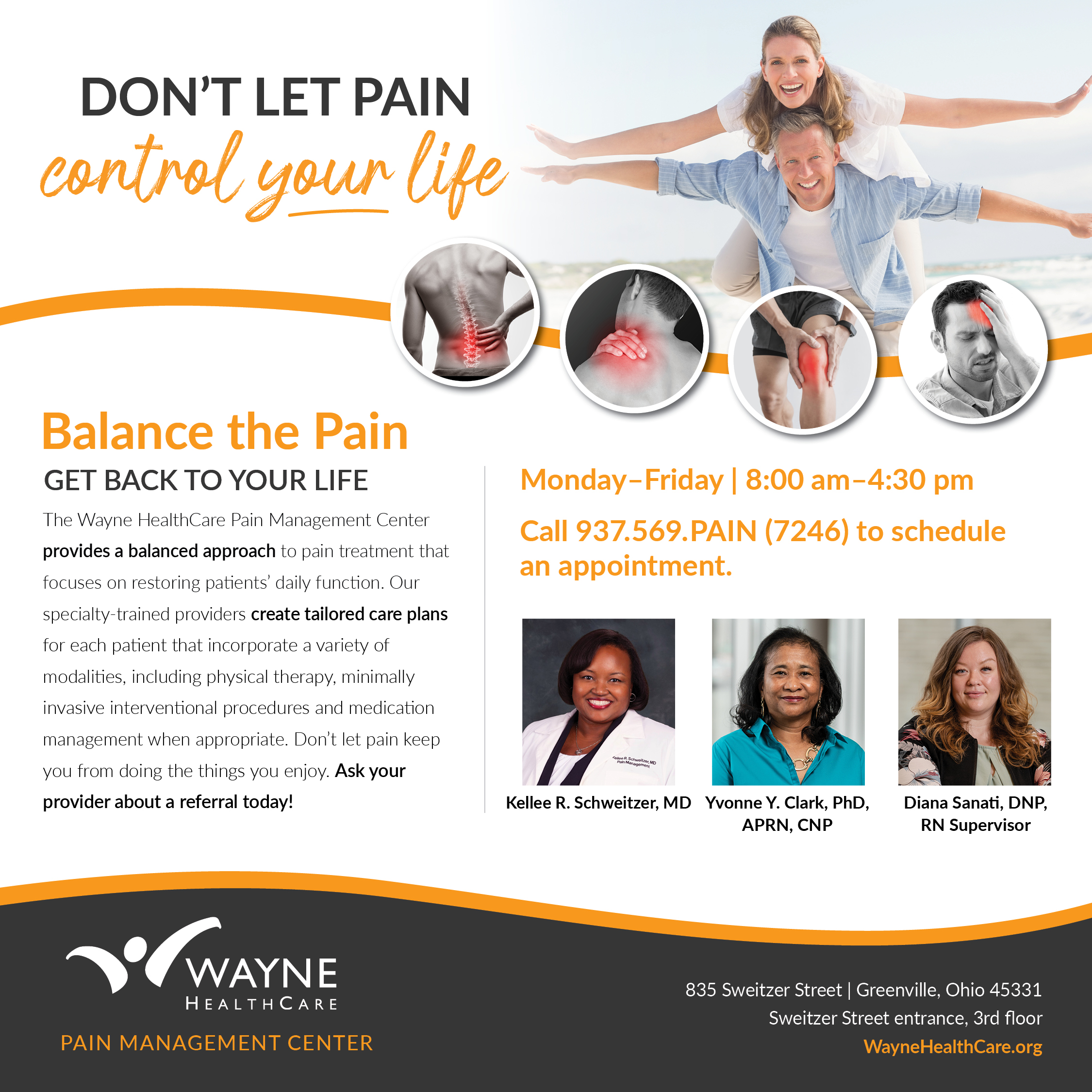 Pain Management | Wayne HealthCare